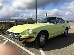 Datsun 240Z Stock Paint and Interior Colors (US and Canada) – ZCarGuide